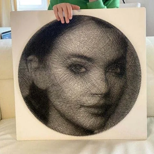 Photo String Art - Create Beautiful String Art from Photos