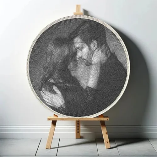 Photo String Art - Create Beautiful String Art from Photos